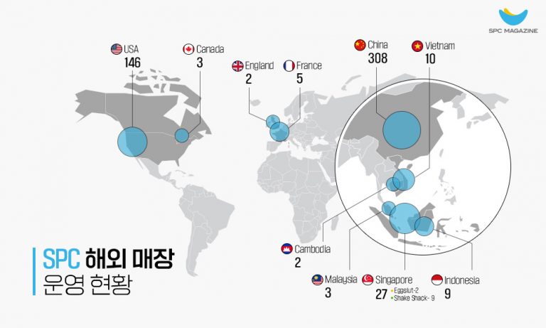 글로벌 500호점을 달성한 SPC – SPC매거진